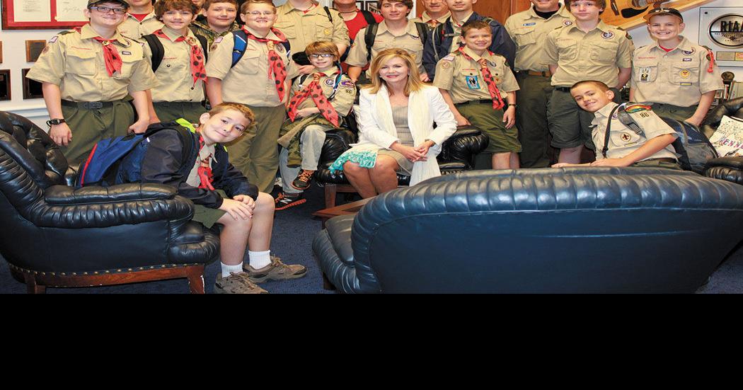 Troop 86 meets with Marsha Blackburn during Washington trip | WLife ...