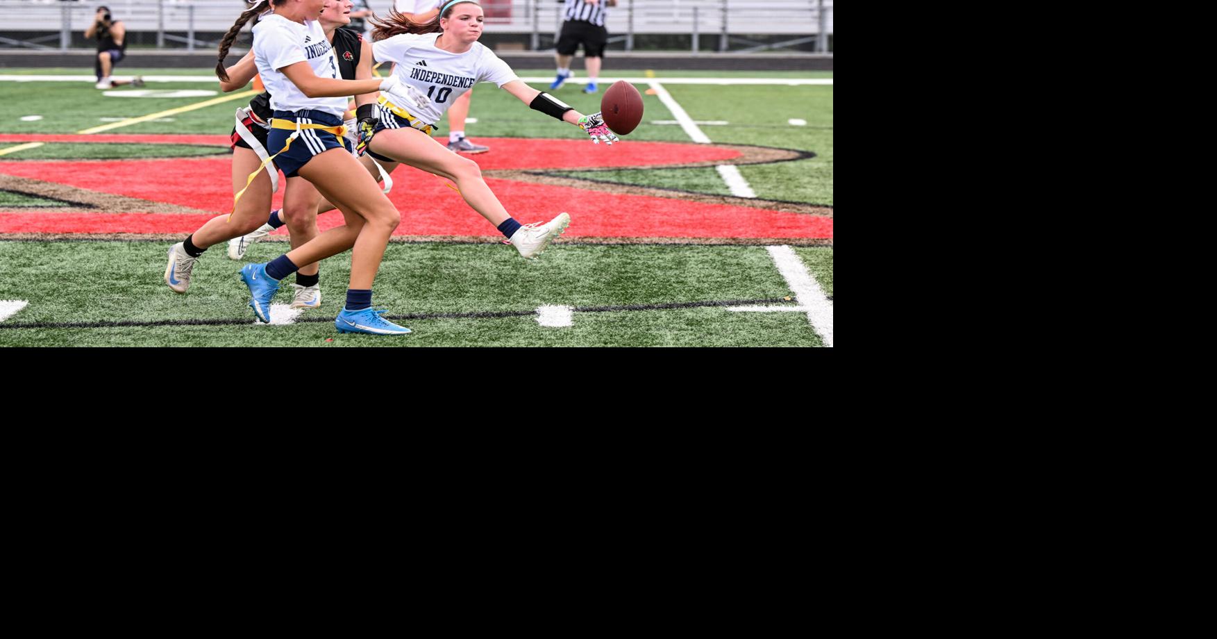Flag Football Photo Gallery – Independence girls at Ravenwood ...