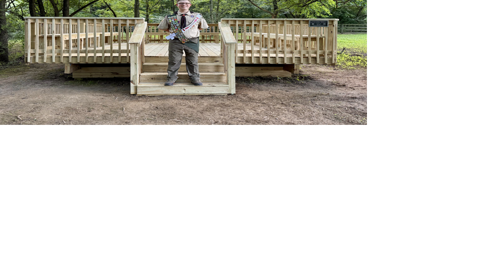 Local freshman completes Eagle Scout project in Thompson's Station ...