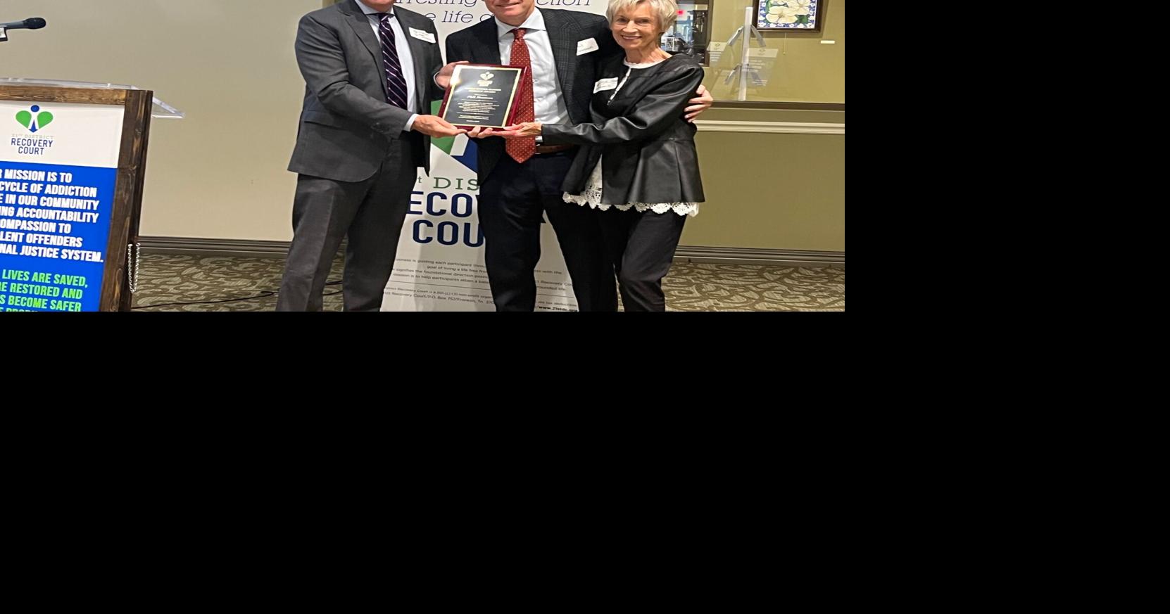 21st District Recovery Court honors Phil Newman with ‘Gayle Moyer ...