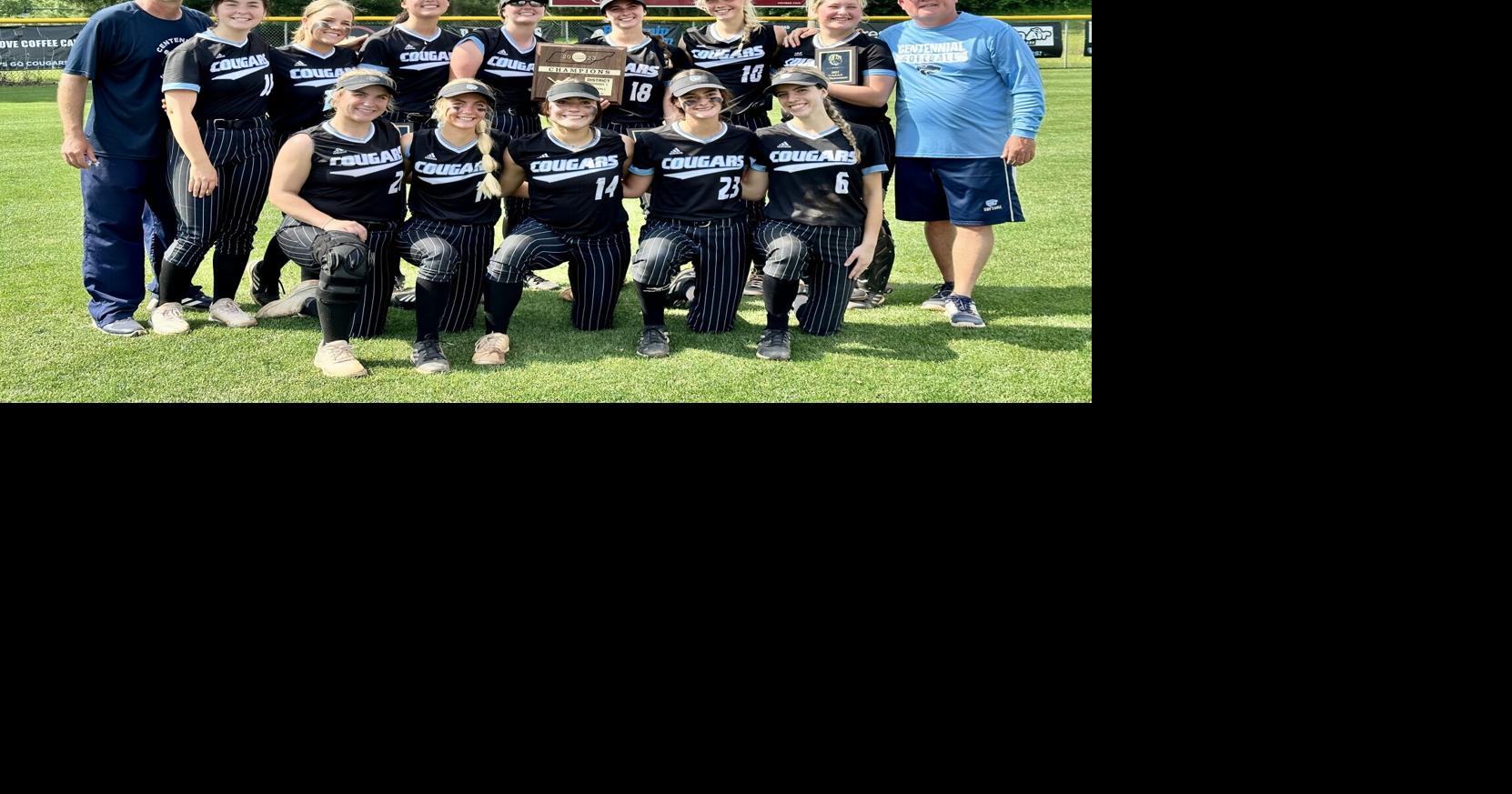 Softball: Cox turns double play, Centennial clinches first district ...