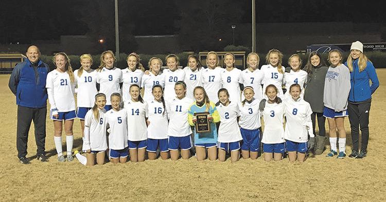 Grassland Middle School girls’ soccer team wraps up perfect season ...