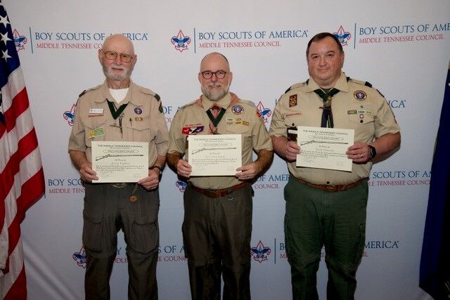 Natchez Trace Boy Scouts recognize community leaders for exceptional ...