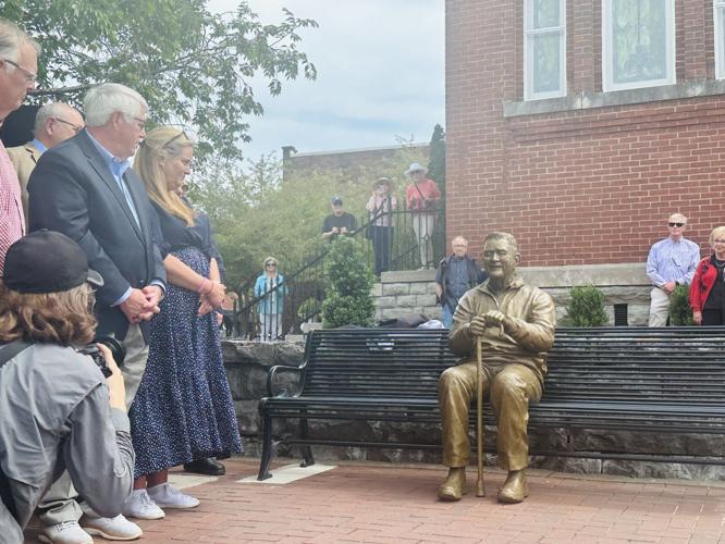 Jimmy Gentry statue unveiling brings reflection, memories | News ...