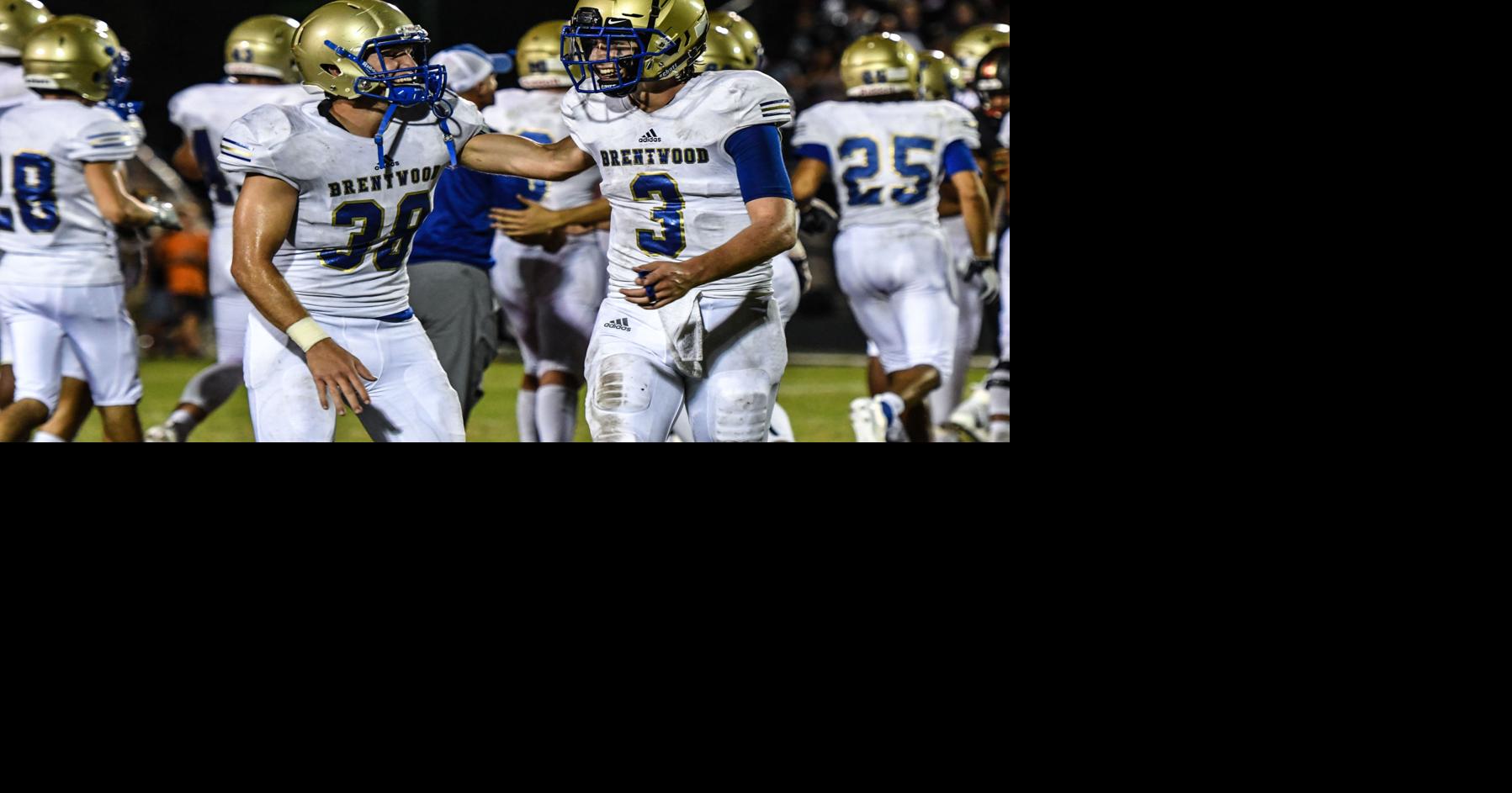 Football: Brentwood hangs on in wild finish at fourth-ranked Ravenwood ...