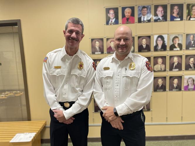 Brentwood welcomes new firefighters, recognizes department ...