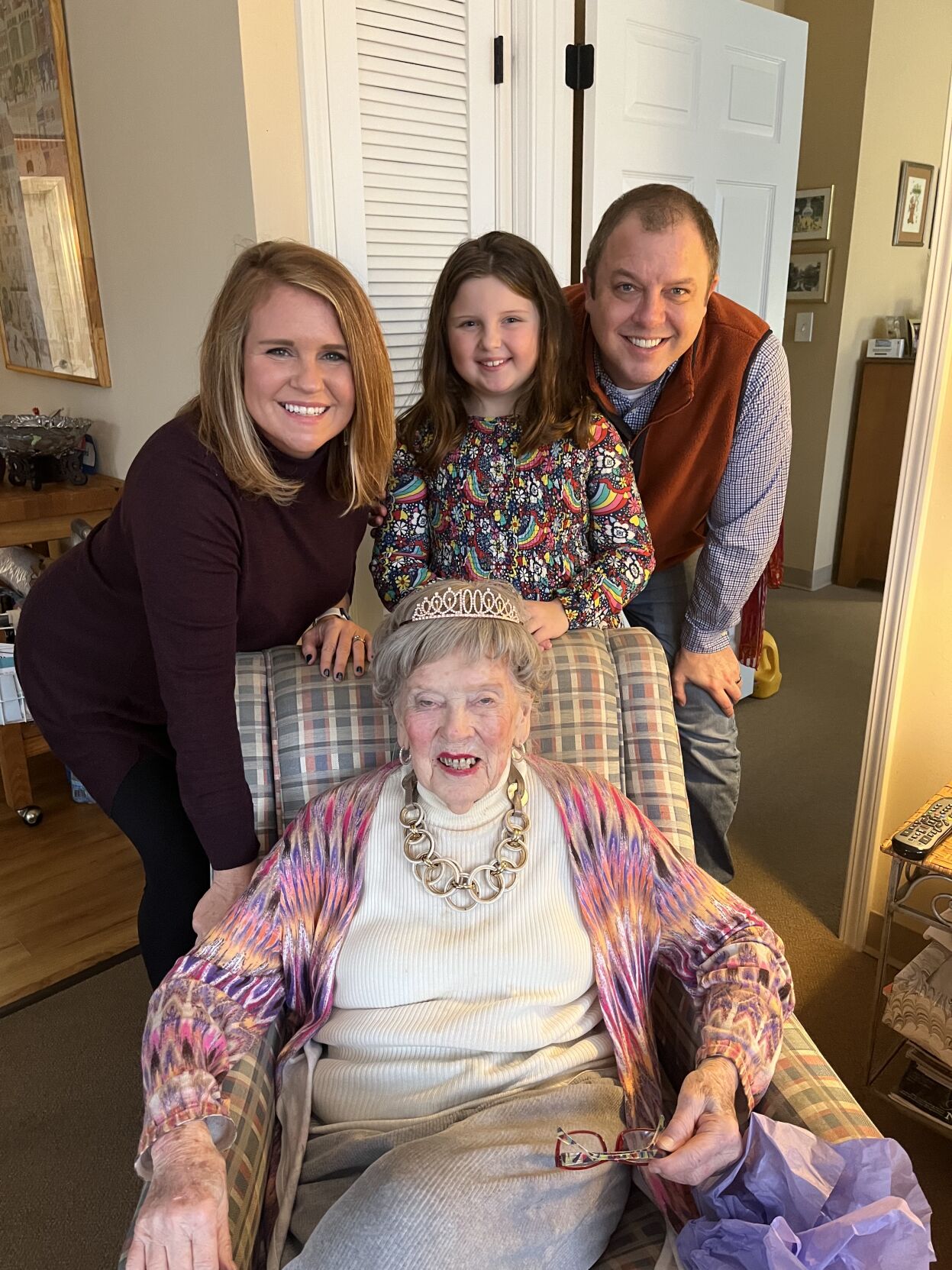 Lifelong Franklin resident, community leader Anne Rutherford celebrates ...