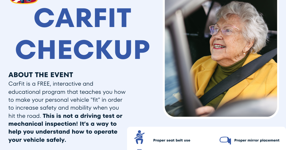 Franklin Police to host free Carfit events for seniors | News ...