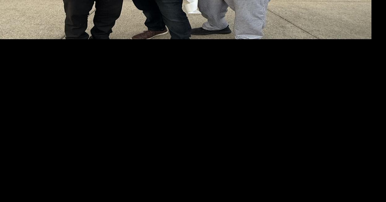 Sean Lyons, GR Boone and Jeffrey Martin cut the ribbon at Karrington ...