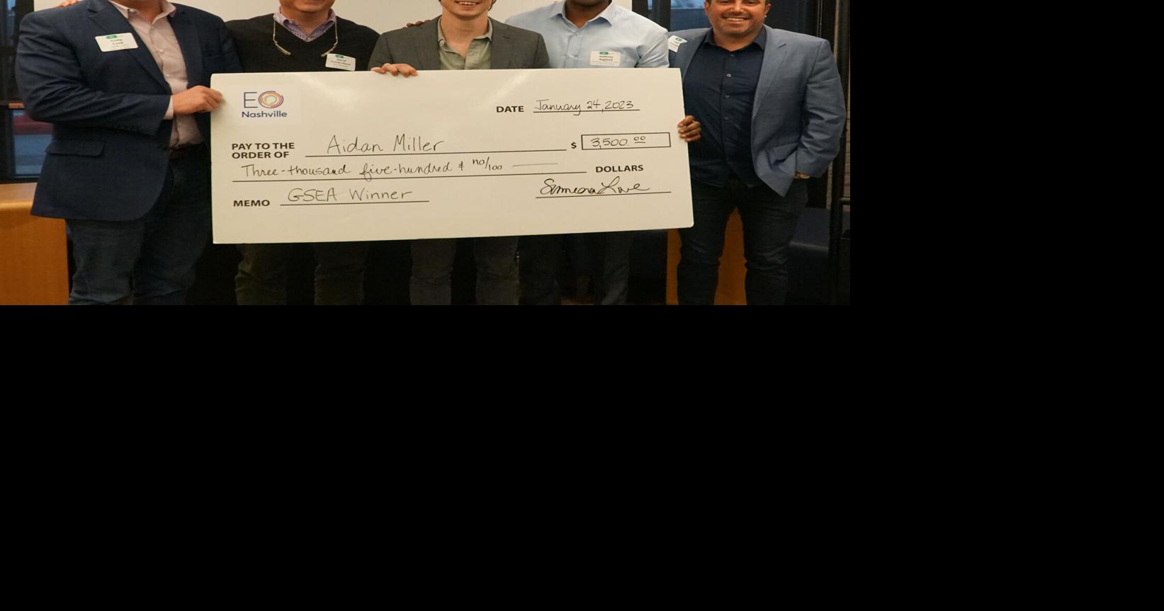 Lipscomb student wins EO Nashville entrepreneur competition | Schools ...