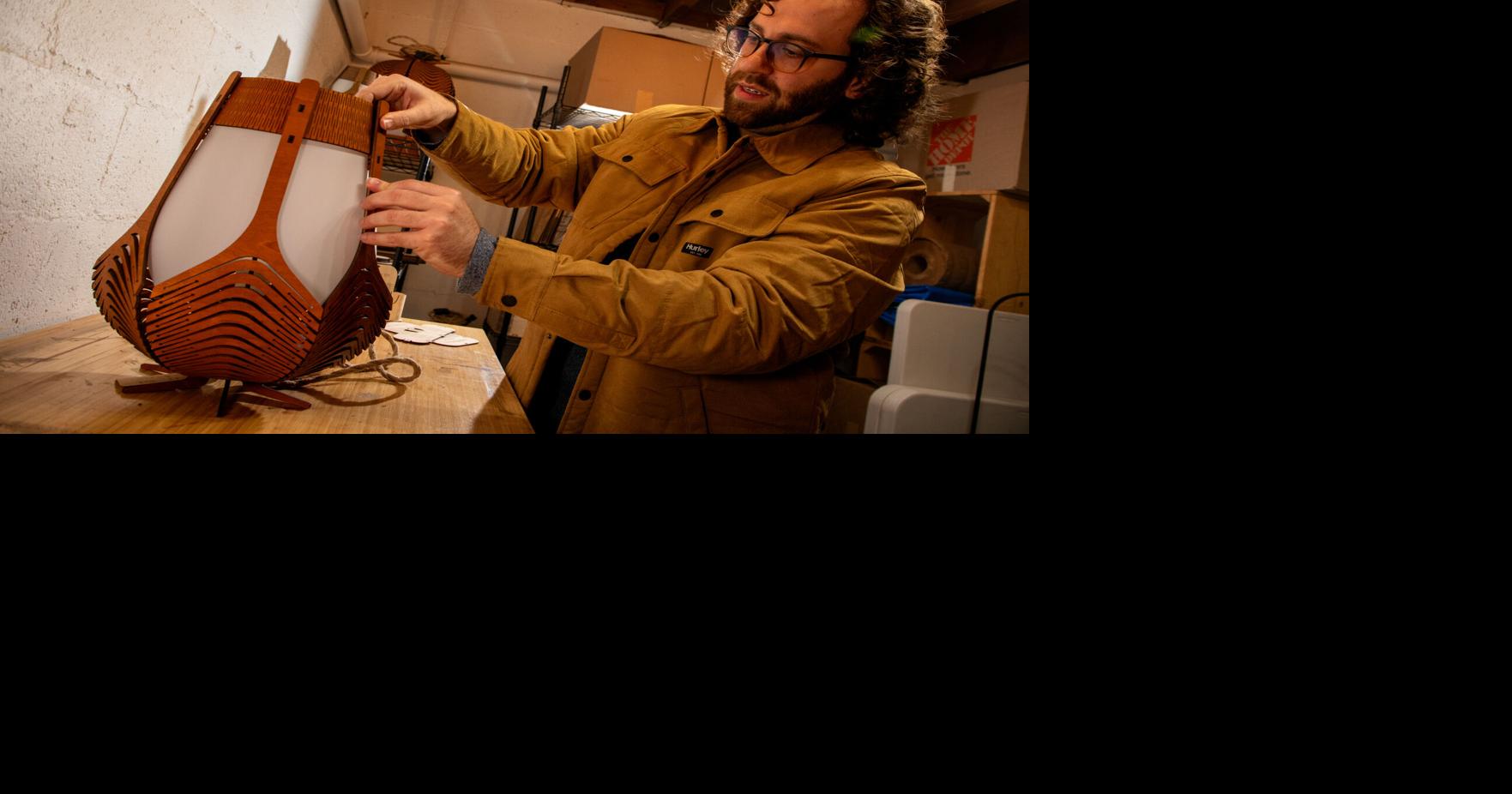 David Guido Creates a Warm Glow With Handmade Lamps | Arts & Culture ...