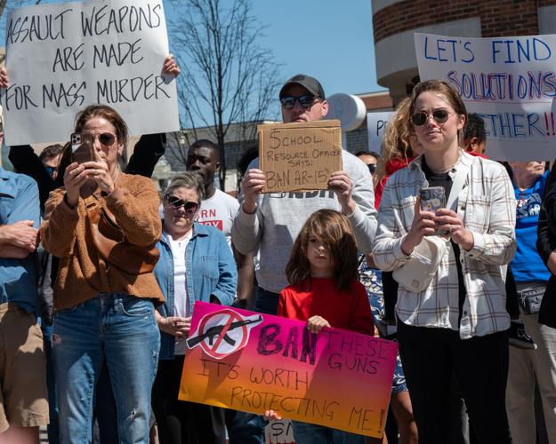 Gun reform protest draws crowd in Franklin | News | williamsonscene.com