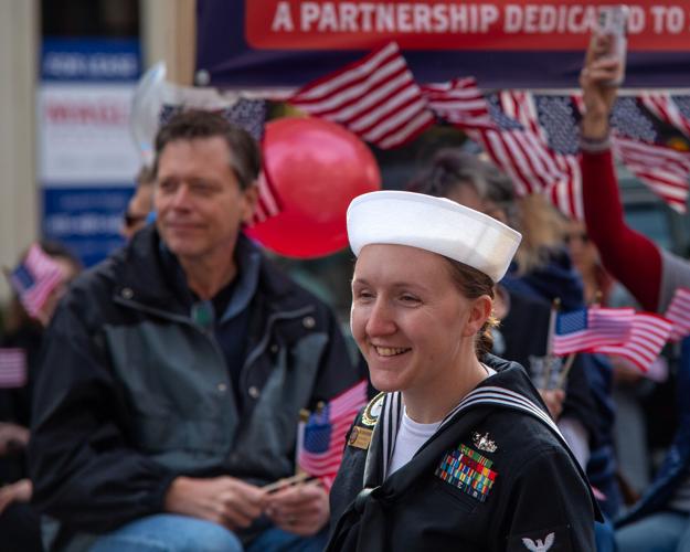 Franklin marks Veterans Day with parade, Civil War line marker ...