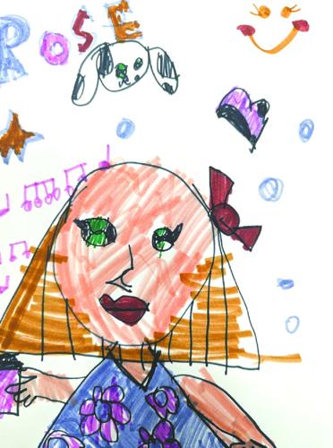 First grade self-portrait gallery | Kid's Take Over Issue ...