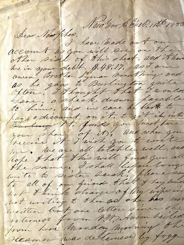 PAST TIMES: 1850s letter shows clever Vermonter shucking the hucksters ...