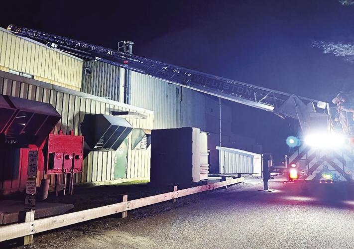 Commercial building fire damages Williston business | Williston ...