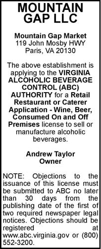 Market ABC Notice | 8-15 & 22 | Notices | winchesterstar.com