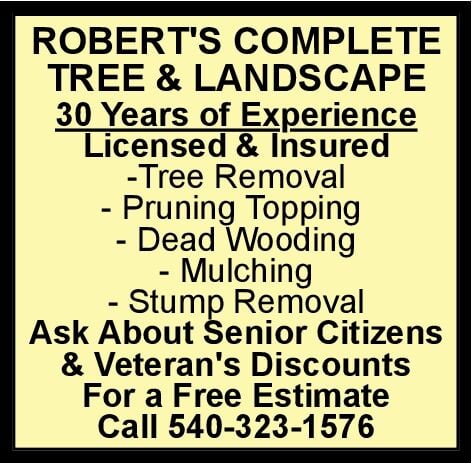 Robert's Complete Tree and Landscape | Services | winchesterstar.com