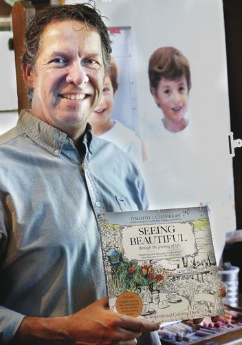 Artist creates beautiful, inspiring coloring book | Clarke County ...