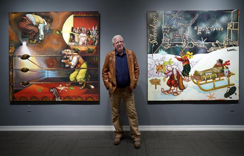Artist’s bold paintings pull no punches | Winchester Star ...