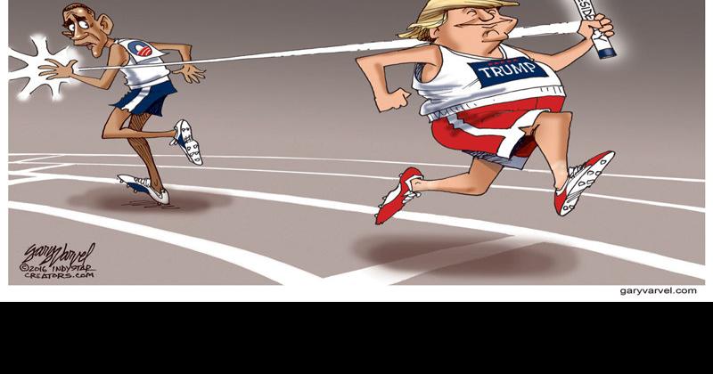 Passing the baton | Cartoons | winchesterstar.com