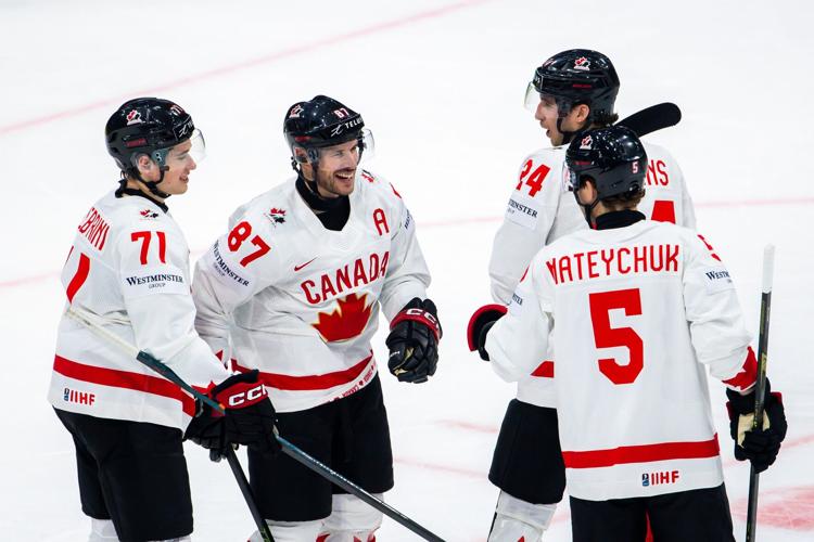 Canada remains perfect in five games at the ice hockey worlds after ...