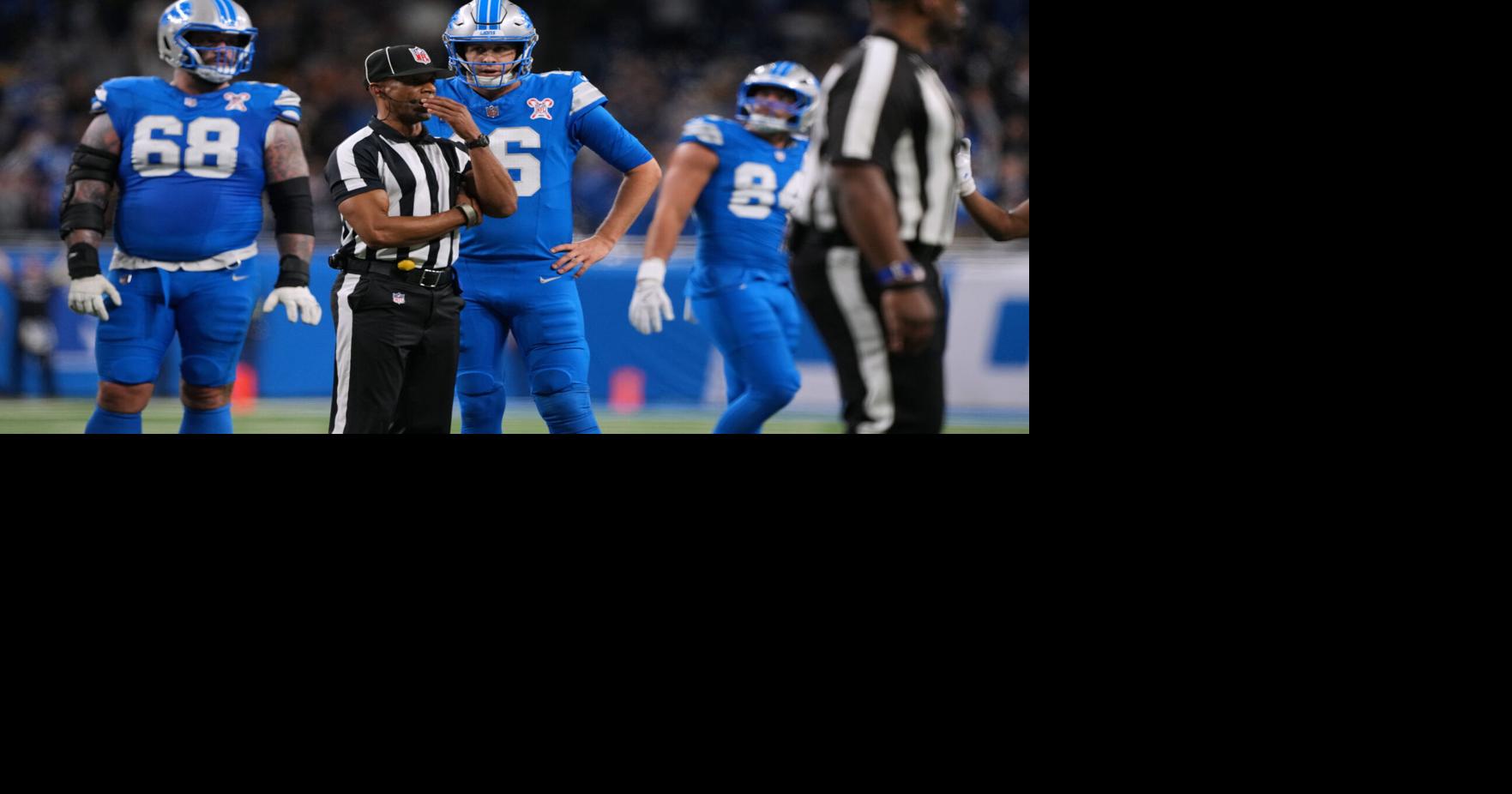 Goff and Campbell refuse to blame officials after Lions' rally is ...