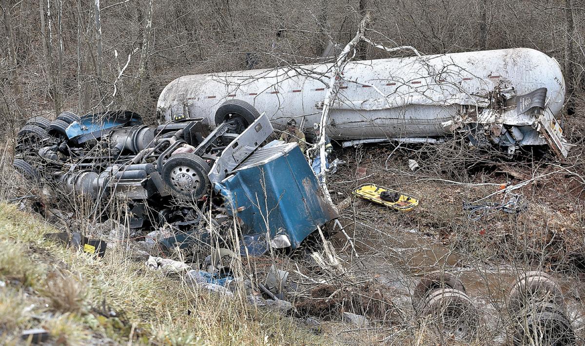 Driver injured in propane tanker truck crash | News | winchesterstar.com