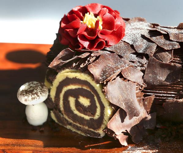 how to make a cake yule log