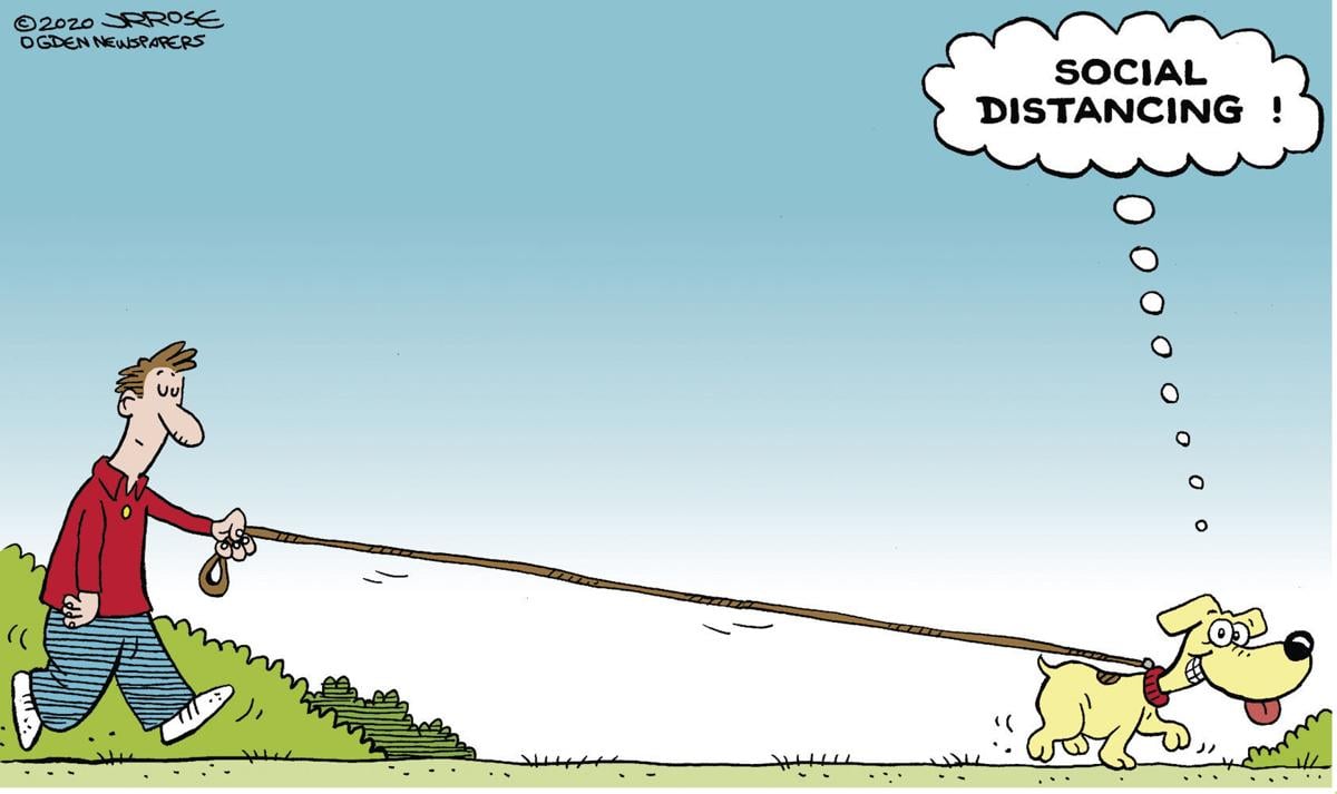 Cartoon: Social distancing | Opinions | winchesterstar.com