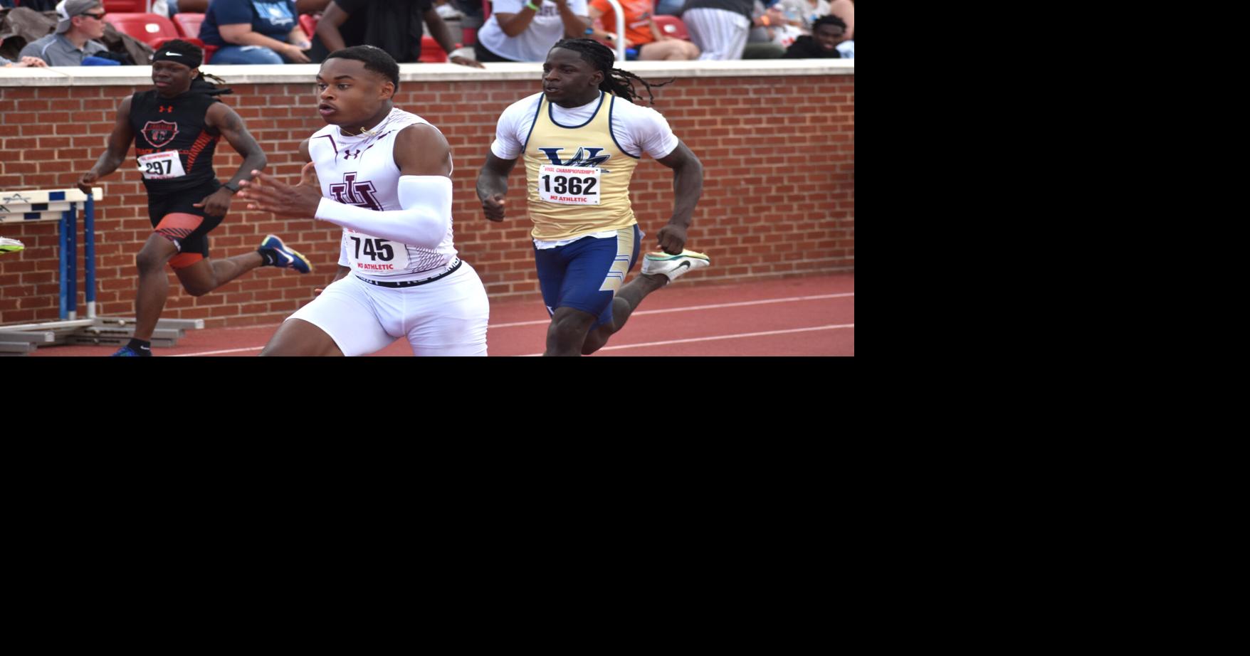 Class 4 boys' track & field: Handley's Stribling sweeps 100 and 200 ...