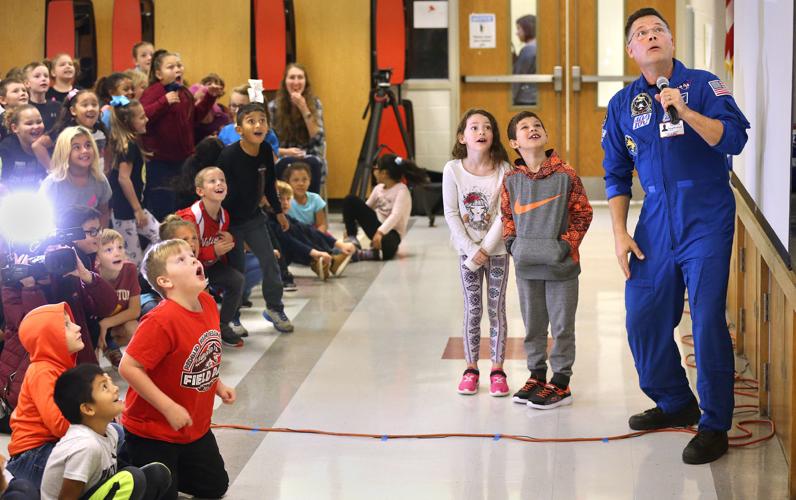 NASA astronaut encourages Redbud Run Elementary School students to ...