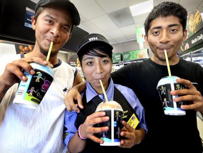 Enjoying their Slurpees | Eedition | winchesterstar.com