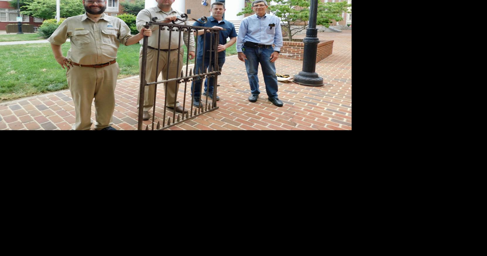 Historic gate found, returned to original Winchester location ...