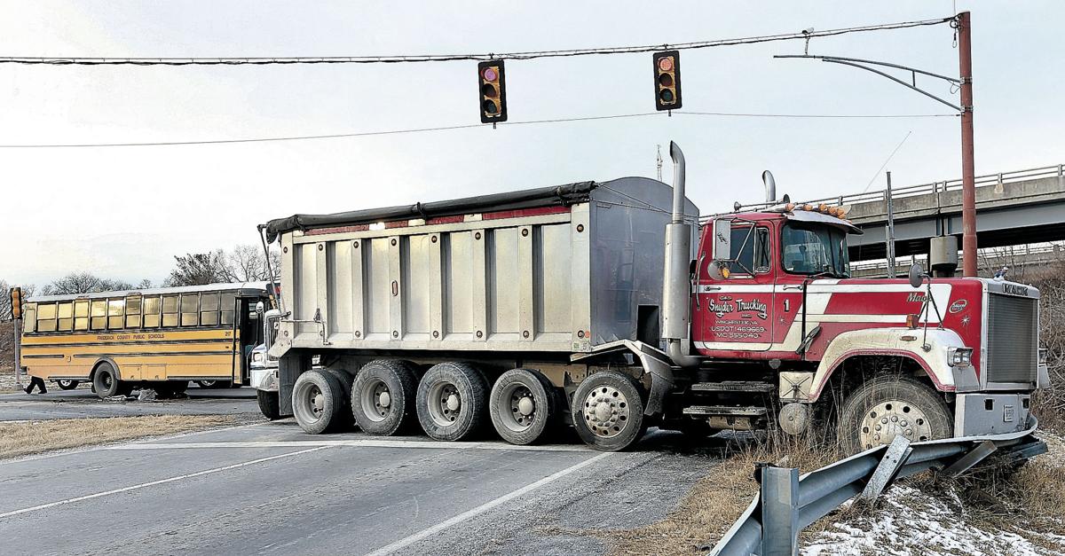 School bus driver charged after dump truck collision | Frederick County ... School bus driver charged after dump truck collision | Frederick County ...