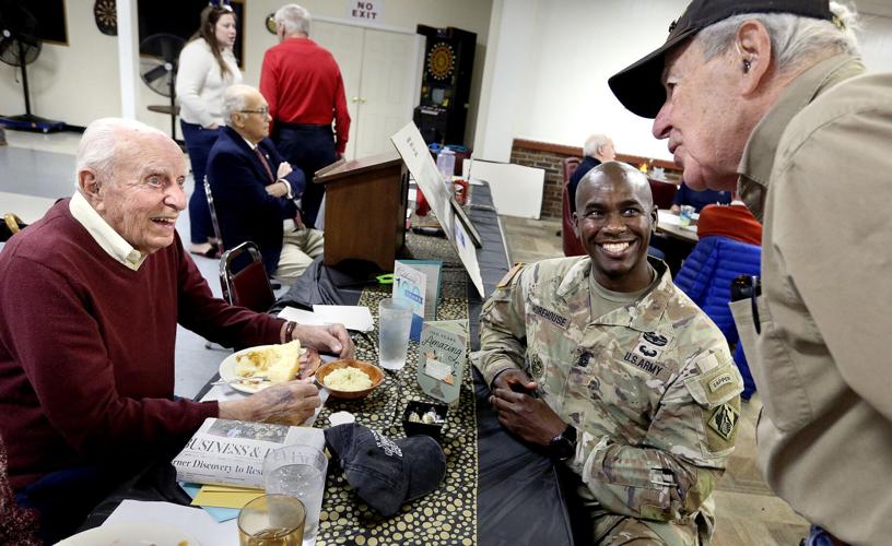 Kiwanians celebrate WWII vet Doug Butler as he turns 100 | Winchester ...