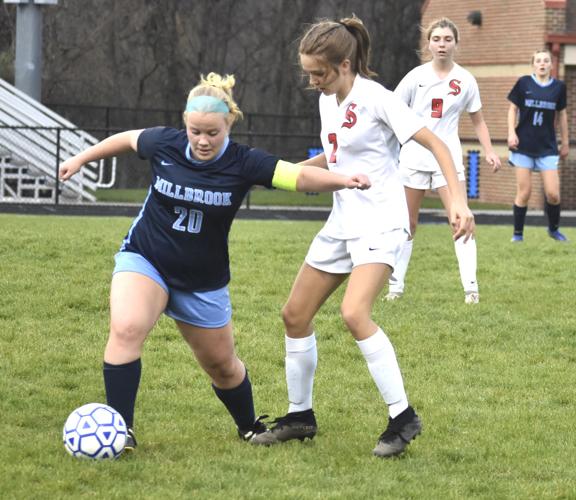 Arthur scores twice as Millbrook girls top Sherando | Winchester Star ...