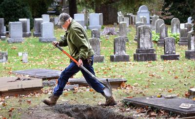 Working in the graveyard | News | winchesterstar.com