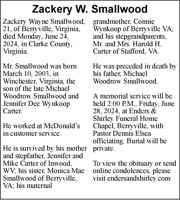 Obituaries | winchesterstar.com