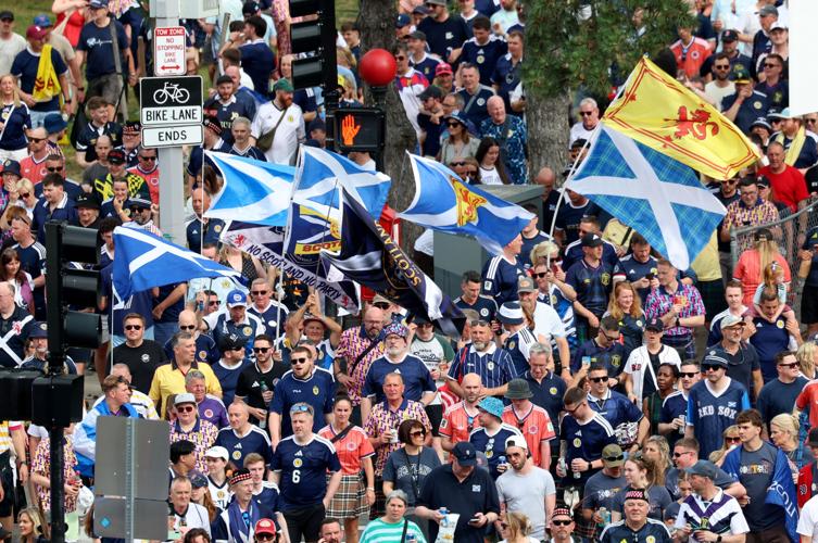Move over, Red Sox Nation. Scotland's Tartan Army arrives at Fenway ...