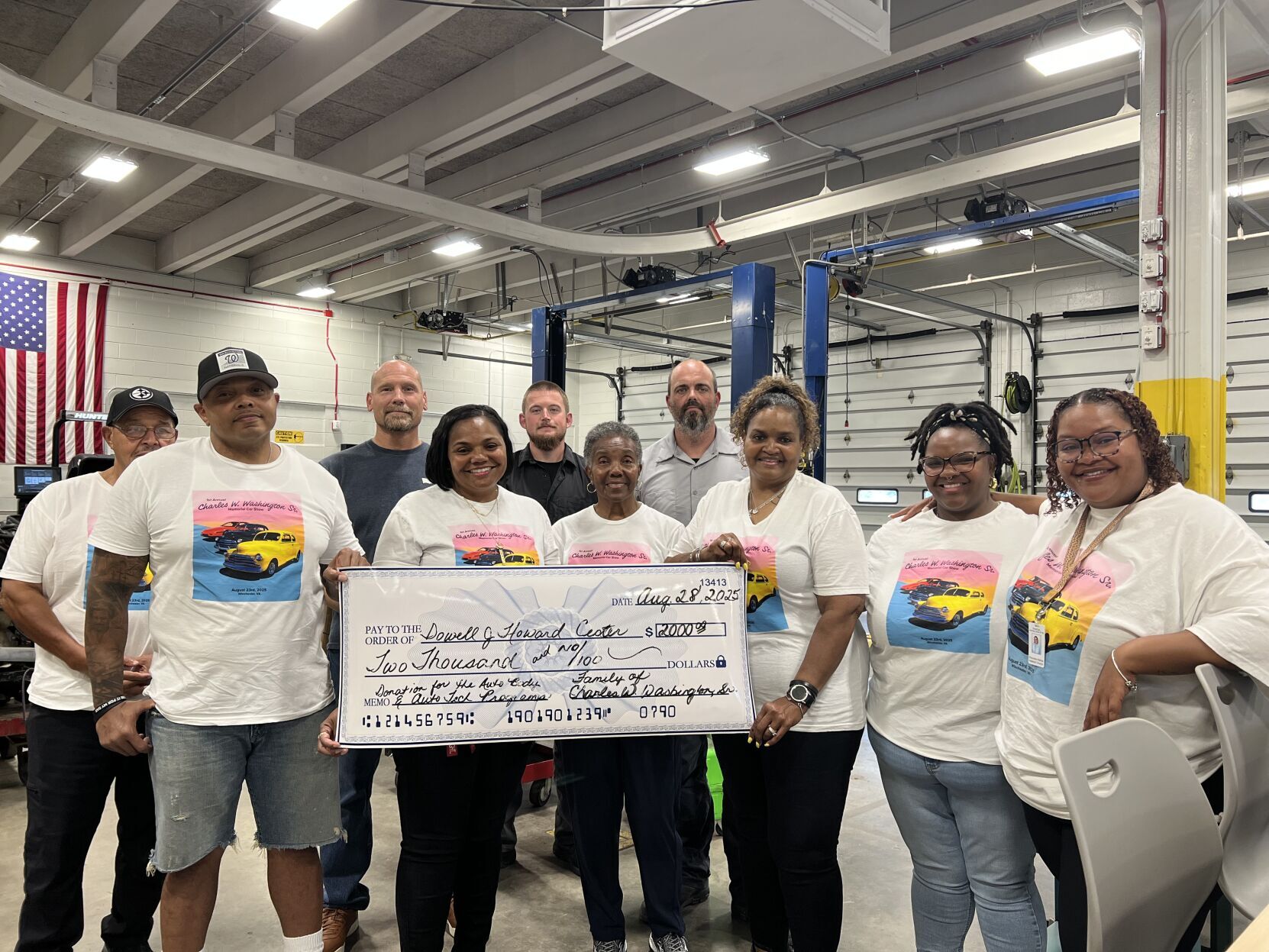 Family donates $2K to Dowell J auto programs in honor of late father ...