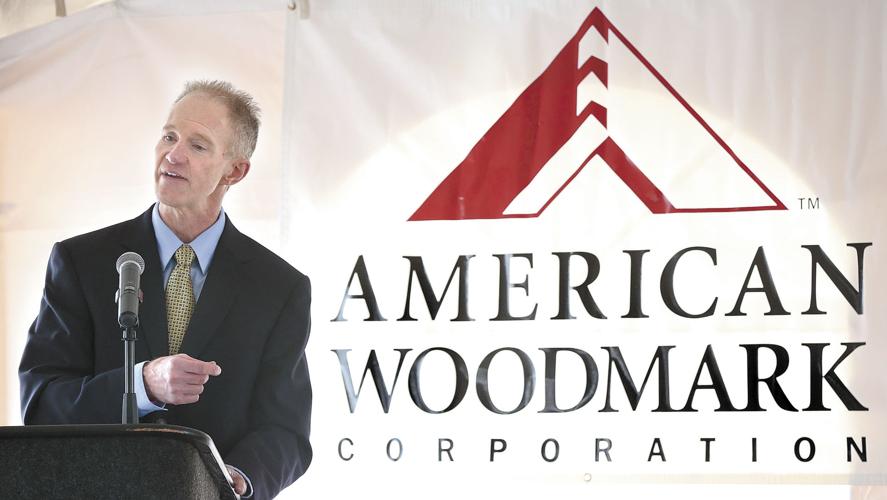American Woodmark Corporation breaks ground with the governor | News ...