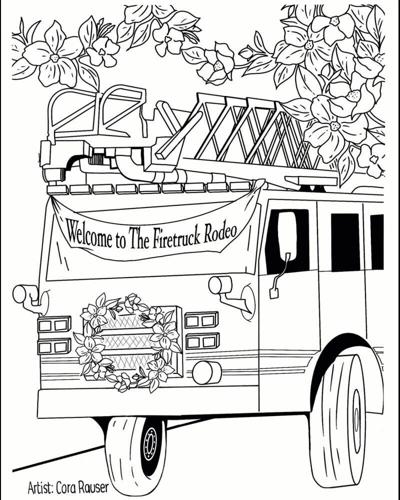 coloring pages bunnies rodeo