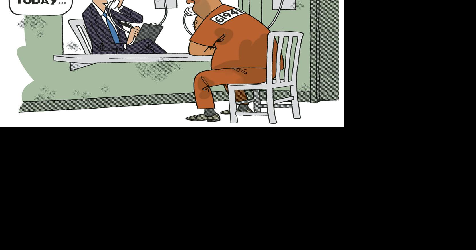 Cartoon: Inmate polling | Winchester Star | winchesterstar.com