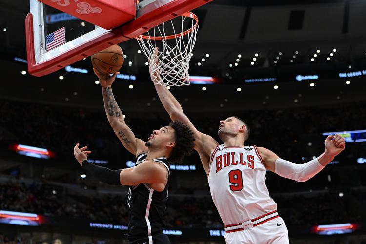 Bulls beat Nets 124-102 to split home-and-home set | Associated Press ...