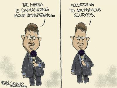 Cartoon: Anonymous sources | Winchester Star | winchesterstar.com