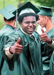 Alumnus addresses class as 12 graduate from Timber Ridge | News ...