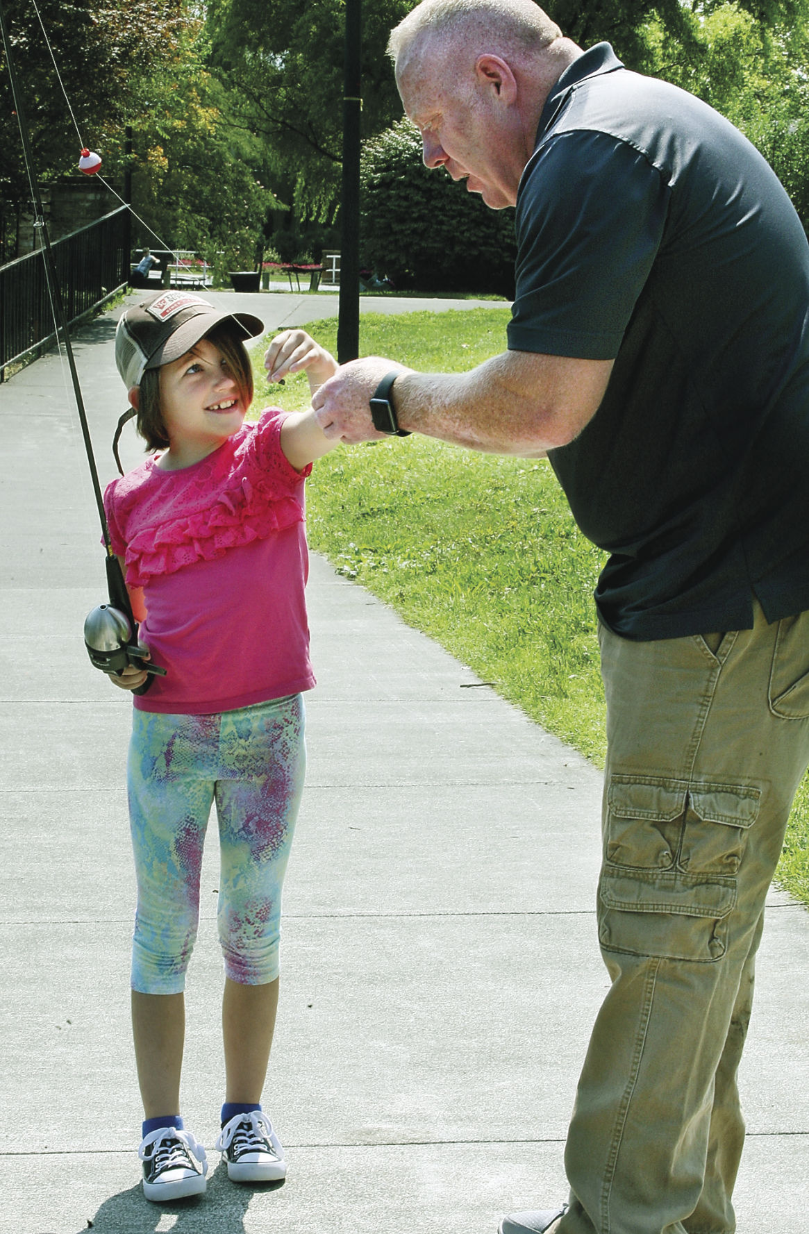 Kids reel in fish, with some help | Winchester | winchesterstar.com
