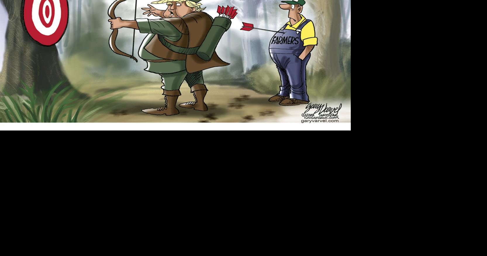 Cartoon: Trump Robin Hood | Cartoons | winchesterstar.com