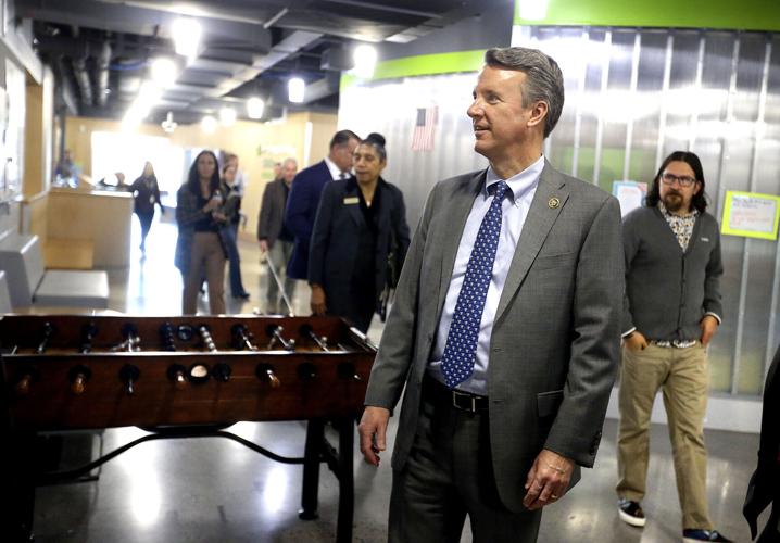 Rep. Ben Cline visits Winchester's Innovation Center | Winchester Star ...